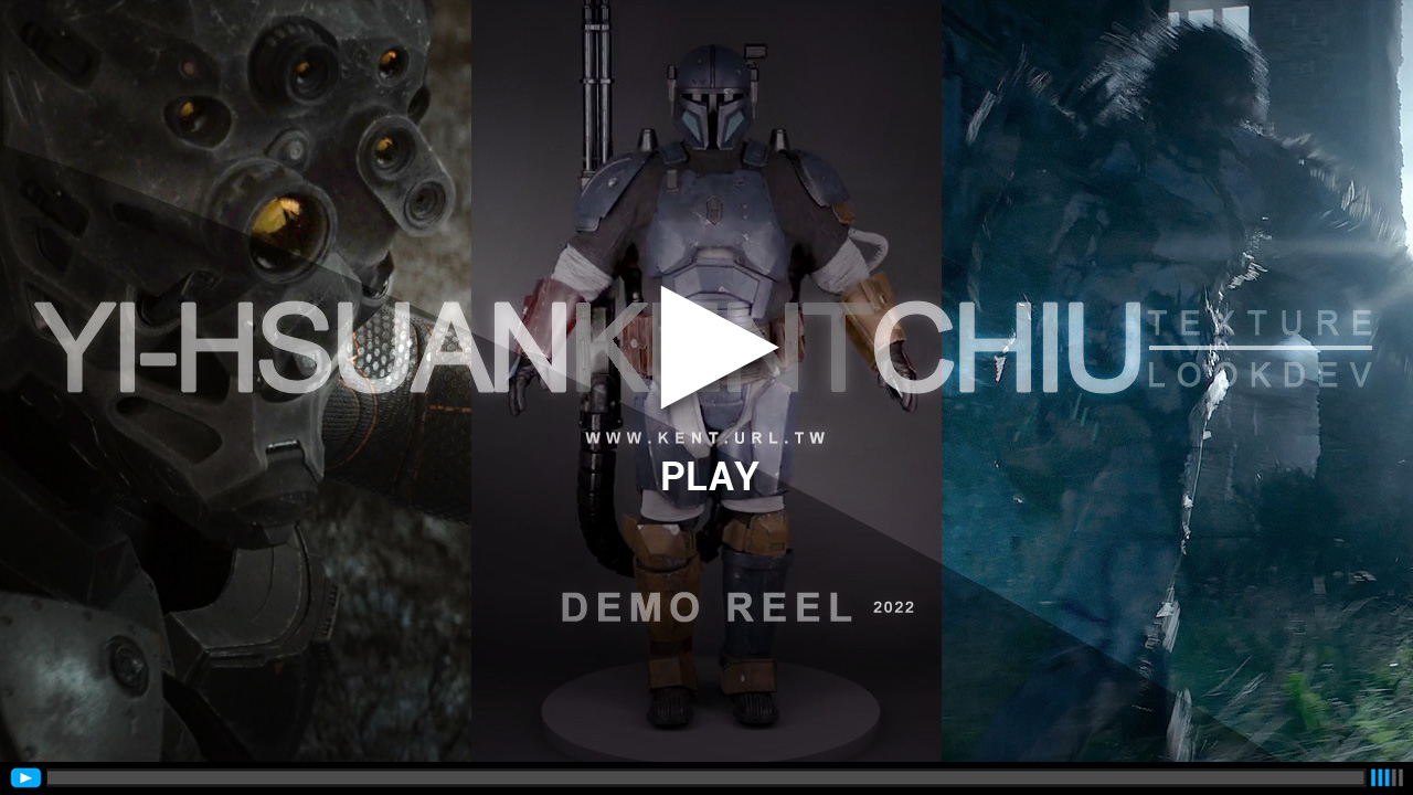 Kent Chiu - Texture/Look-Dev/Grooming